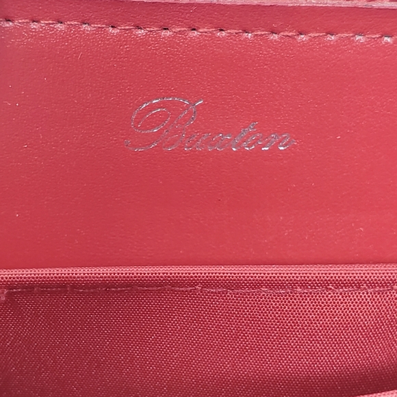 Buxton | Bags | Buxton Red Wallet Stylish And Compact | Poshmark